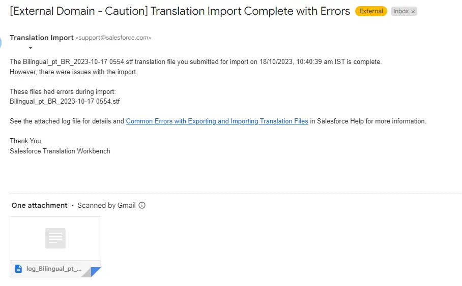 Multi Language Translation Translation Workbench Import